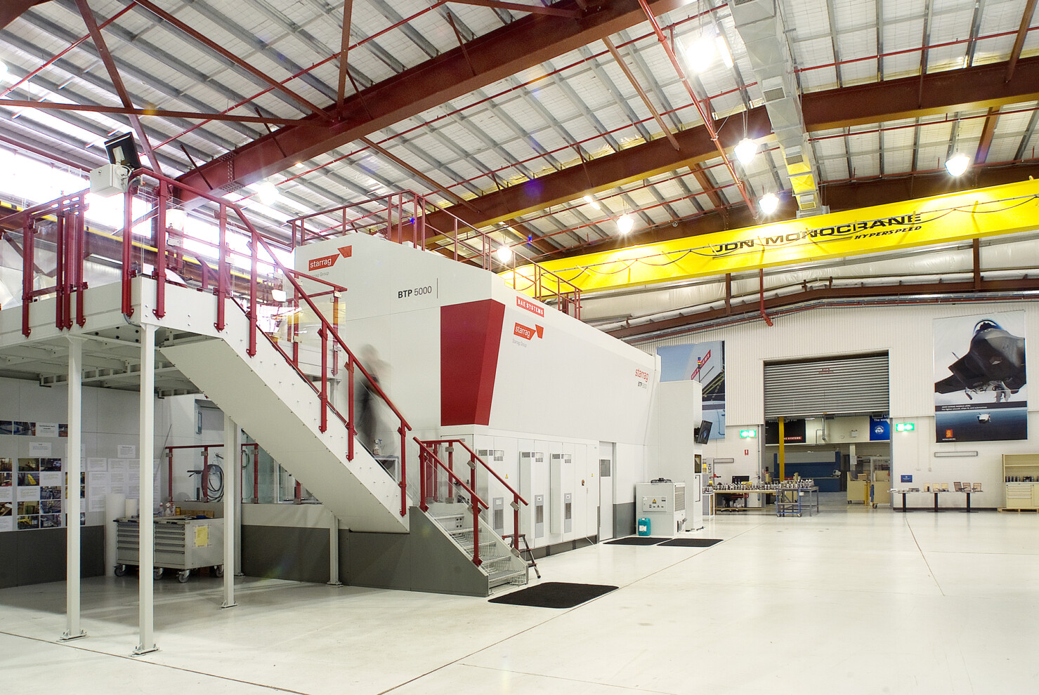 BAE Systems JSF (Joint Strike Fighter) Large Titanium Machining ...